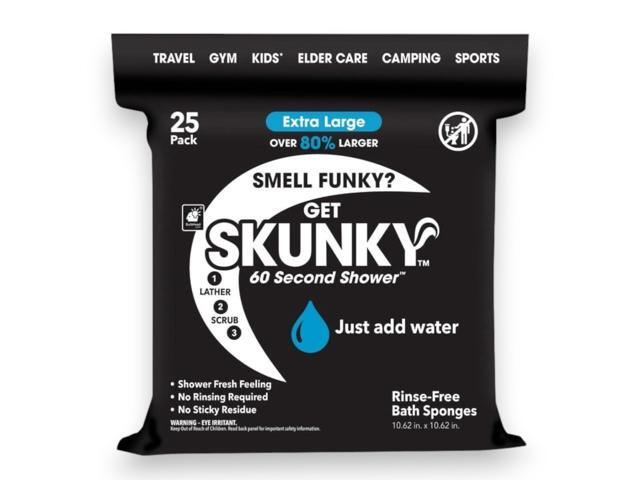 Click here for Skunky XL No-Rinse Bathing Wipes Fast & Easy Showe... prices