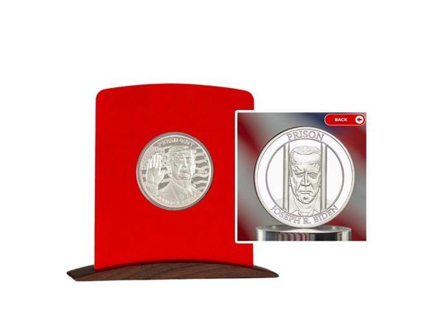 Click here for Donald Trump 2024 Commemorative Coin Silver Layere... prices