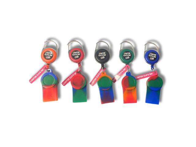Click here for WEEZ Retractable Lighter Clip & Silicone Jar- Neon prices
