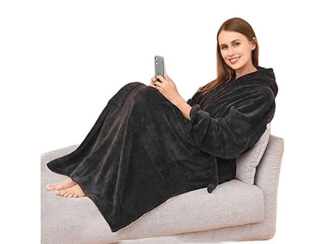Click here for Cuddlee Blanket with Sleeves in Black prices