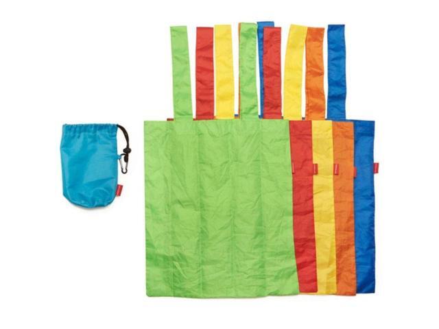 Click here for 5-Pack Colorful Reusable Shopping Bags with Carry... prices