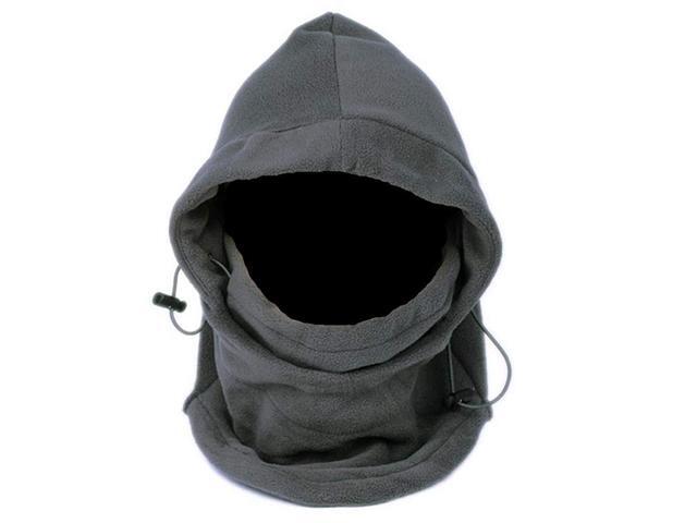 Click here for PolarEx 6-in-1 Fleece Hood - Versatile Grey Winter... prices