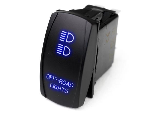 Click here for RSLJ11B - LED Rocker Switch w/ Blue LED Radiance (... prices