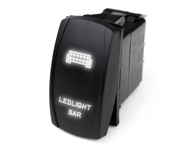 Click here for RSLJ34W - LED Rocker Switch w/ White LED Radiance... prices
