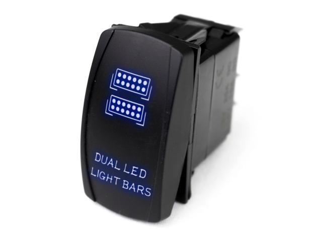Click here for RSLJ35B - LED Rocker Switch w/ Blue LED Radiance (... prices