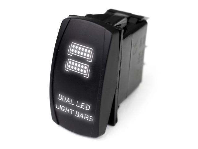 Click here for RSLJ35W - LED Rocker Switch w/ White LED Radiance... prices