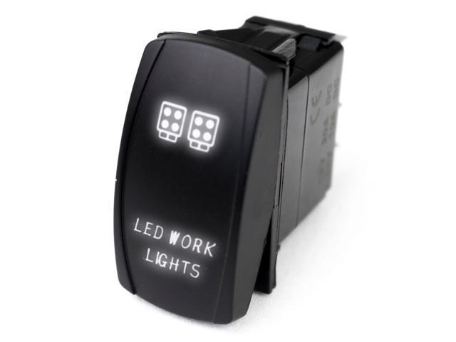 Click here for RSLJ36W - LED Rocker Switch w/ White LED Radiance... prices