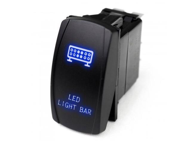 Click here for RSLJ10B - LED Rocker Switch w/ Blue LED Radiance (... prices