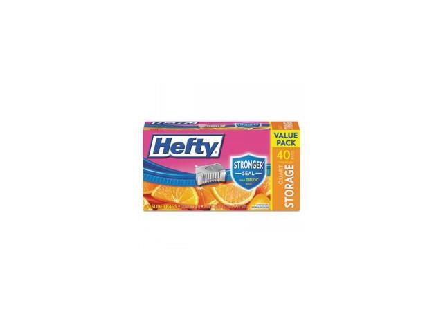 Click here for Pactiv Corporation Hefty Slider Storage Bags 1Qt 4... prices
