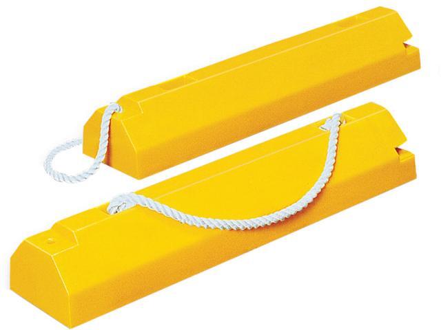Click here for Airplane Chock 4 In H Urethane Yellow MONSTER MOTI... prices