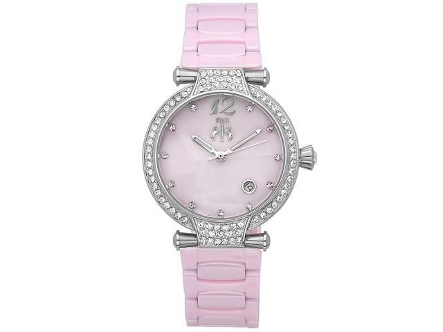 Click here for Jivago Womens Bijoux Pink MOP Dial Watch - JV2213 prices