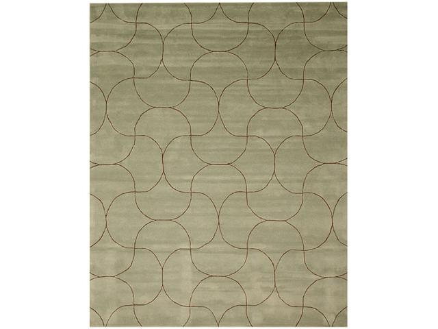 Click here for Hand Tufted Santana Abstract Wool Rug (5 x 8) prices