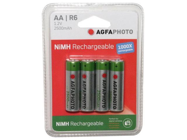 Click here for Agfa NiMH Rechargeable 2500mAh Batteries (4 Pack) prices