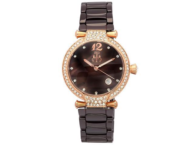Click here for Jivago Womens Bijoux Brown MOP Dial Watch - JV2212 prices