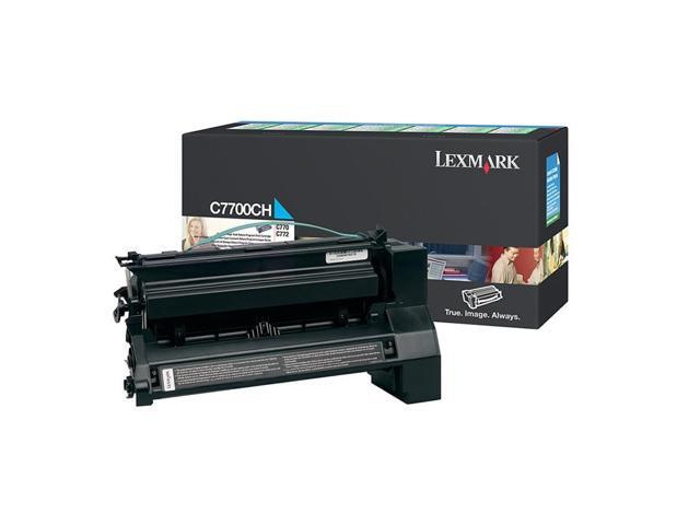 Click here for Lexmark Cyan High Yield Return Program Toner Cartr... prices