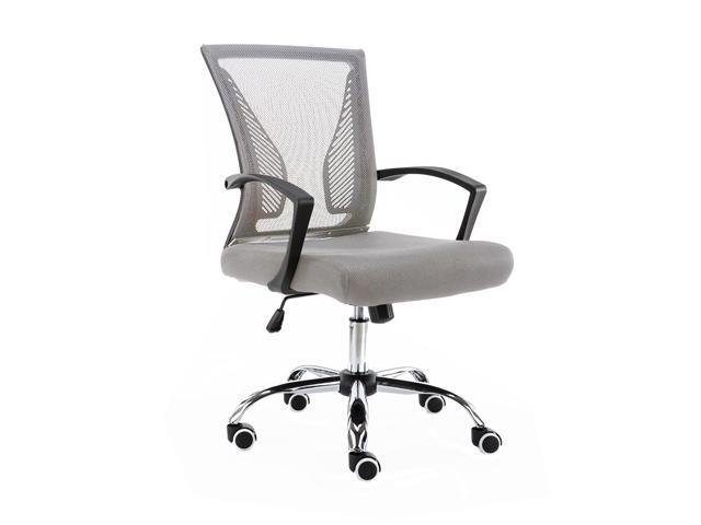 Click here for Modern Home Zuna Mid-Back Office Chair - Black/Gra... prices