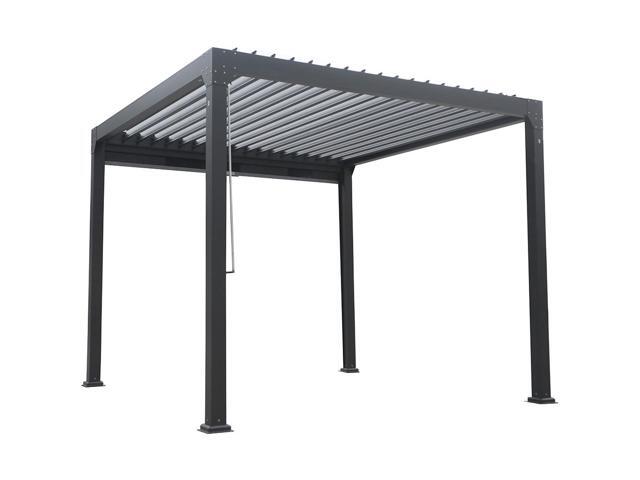 Click here for Modern Home 10x10 Aluminum Louvered Outdoor Pergol... prices