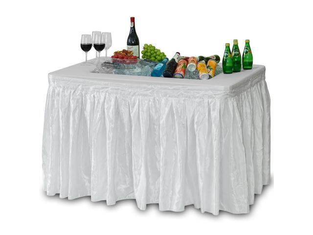 Click here for Modern Home 4 Portable Folding Party Ice Bin Table... prices