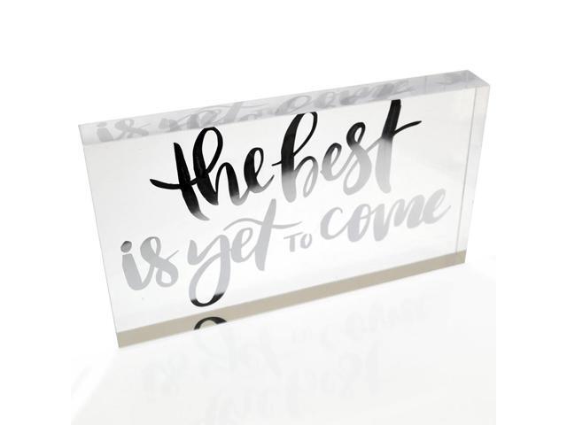 Click here for NEW! OnDisplay Acrylic Block Decorative Desktop Si... prices