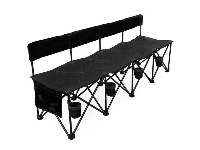 Click here for GoTEAM! Pro 4 Seat Portable Folding Team Bench - B... prices