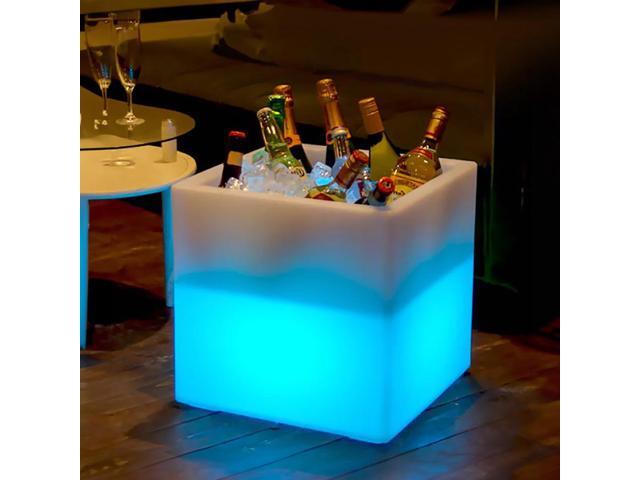 Click here for Modern Home LED Glowing Ice Bucket Cooler w/Infrar... prices