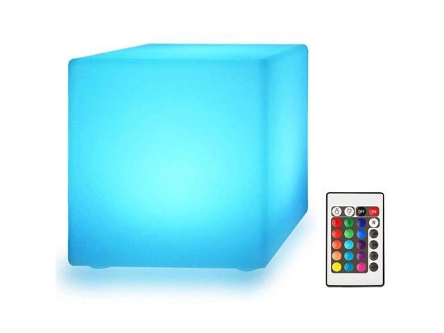 Click here for Modern Home LED Glowing Cube Box Stool w/Infrared... prices