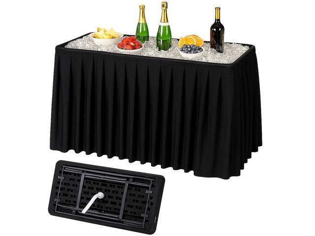 Click here for Modern Home 4 Portable Folding Party Ice Bin Table... prices