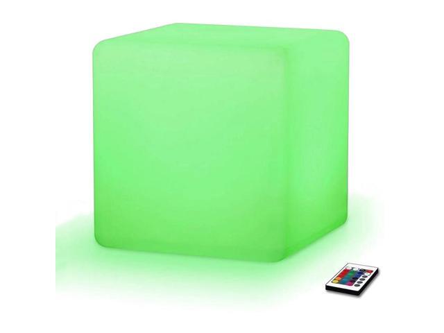 Click here for Modern Home LED Glowing Cube Box Stool w/Infrared... prices
