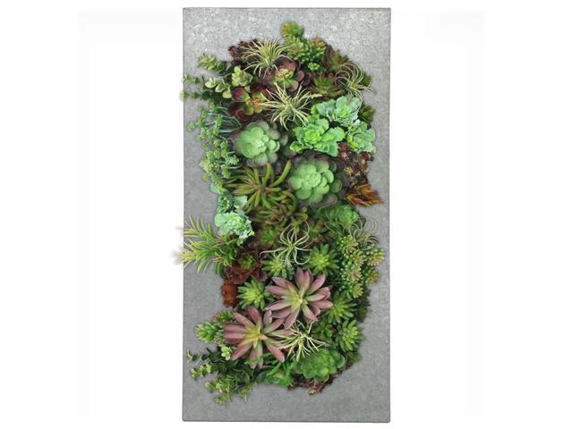 Click here for Modern Home Living Wall Galvanized Steel/Zinc Succ... prices