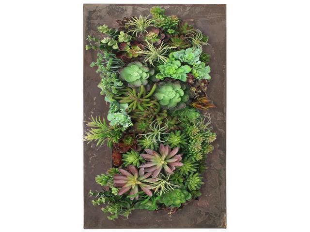 Click here for Modern Home Living Wall Galvanized Steel/Zinc Succ... prices