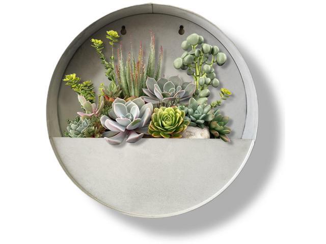 Click here for Modern Home Round Living Wall Mounted Galvanized S... prices