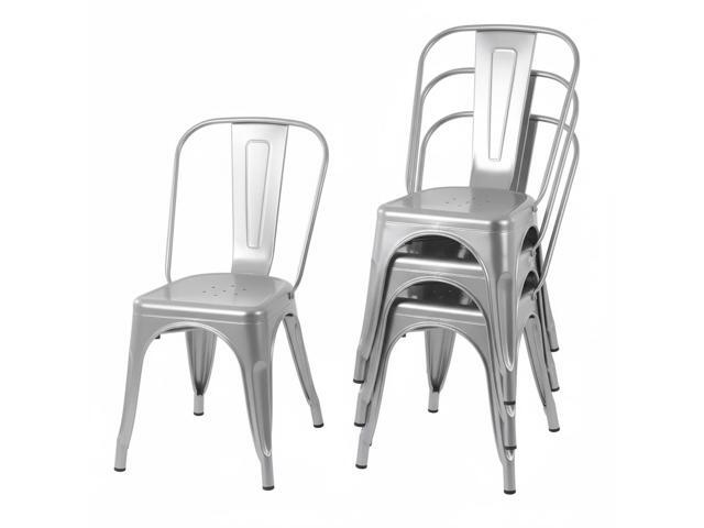 Click here for Set of 4 Cassandra Contemporary Steel Stackable To... prices