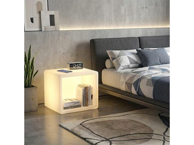 Click here for Modern Home LED Light Color Changing Glow Nightsta... prices