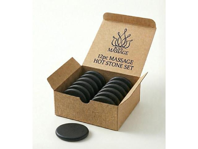Click here for Royal Massage 12pc Basalt Hot Stone Massage Set 3.... prices