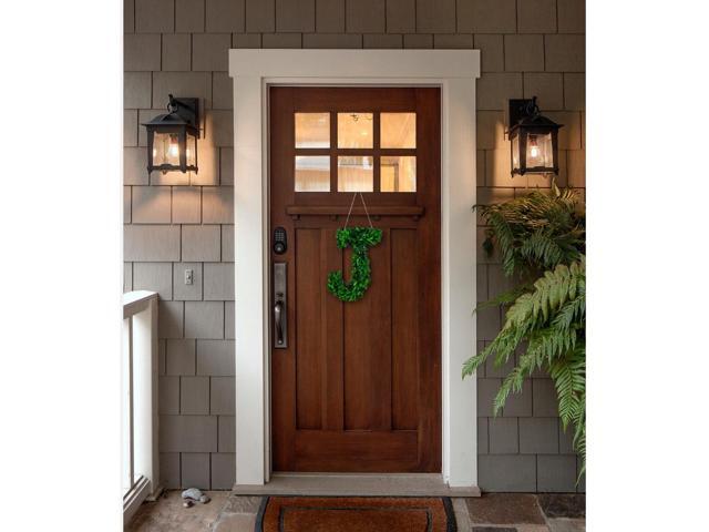 Click here for Modern Home 12 Real Preserved Boxwood Monogram Wre... prices