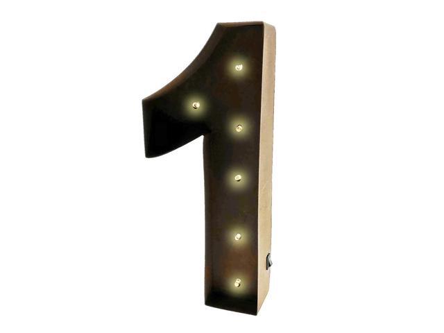 Click here for Rustic Vintage 11 Decorative LED Light Glow Letter... prices