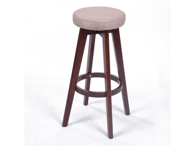 Click here for Nottingham Contemporary Wood/Fabric Barstool - Bei... prices