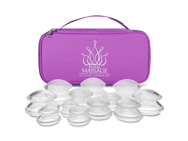 Click here for Royal Massage Silicone Cupping Therapy 12pc Set (3... prices