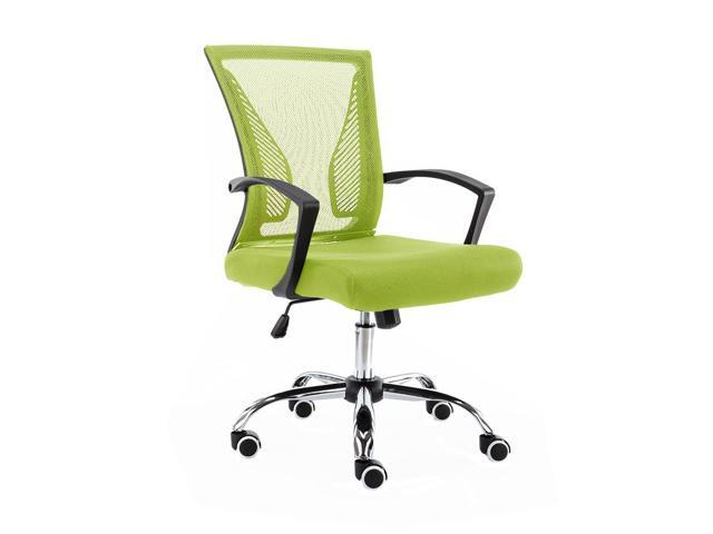 Click here for Modern Home Zuna Mid-Back Office Chair - Black/Lim... prices