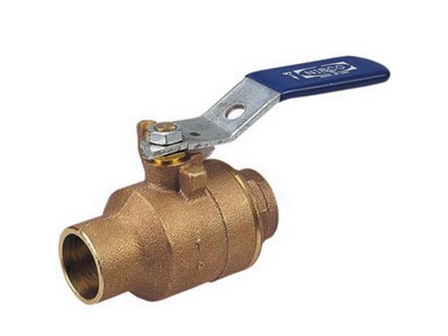 Click here for Nibco S-585-70 Cast Bronze Red Full Port Ball Valv... prices