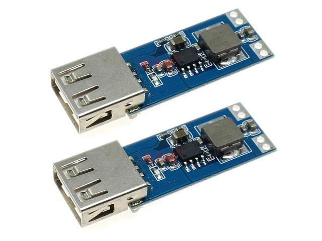Click here for 2pcs DC Boost Module 3V 3.3V 3.7V 4.2V Input 5V 2A... prices