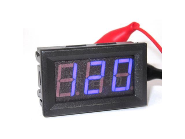 Click here for DC 5-120V 2-Wire Voltmeter 3-Digit LED Display Pan... prices