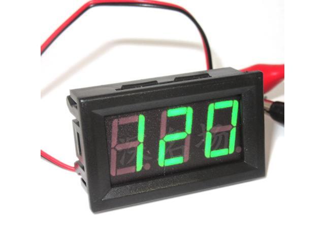Click here for DC 5-120V 2-Wire Voltmeter 3-Digit LED Display Pan... prices