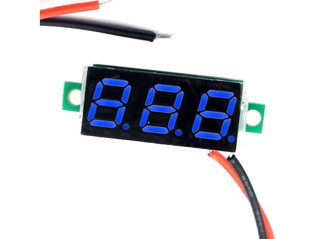 Click here for DC 2.4-30V 2-Wire Voltmeter 3-Digit LED Display Pa... prices