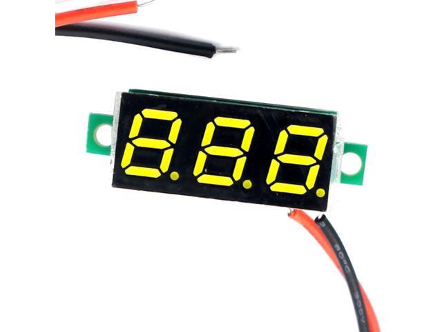 Click here for (5 Pack) JacobsParts DC 2.4-30V 2-Wire Voltmeter 3... prices