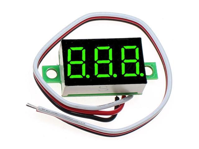 Click here for (5 Pack) JacobsParts DC 0-30V 3-Wire Voltmeter 3-D... prices