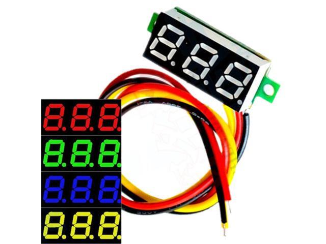 Click here for Ultra-small 0-100V DC 3-Wire Voltmeter 3-Digit LED... prices