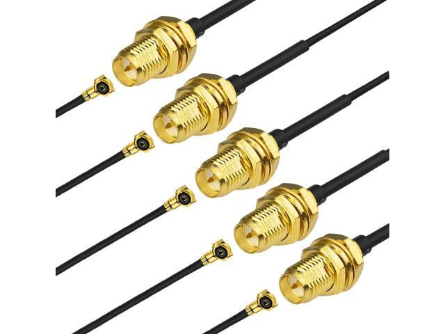 Click here for 5pcs 6 U. FL / IPX to RP-SMA Female Antenna WiFi P... prices