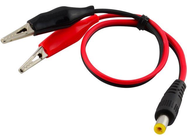 Click here for Dual Alligator Clips to 5.5x2.1mm Male Plug Connec... prices