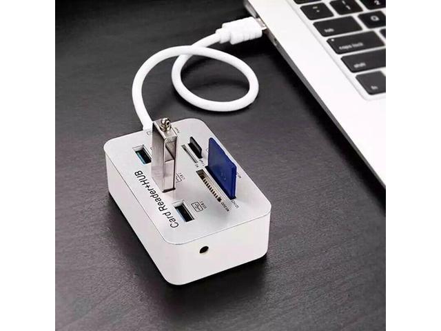 Click here for Aluminum 3 Port USB 3.0 Hub MS SD M2 TF Multi-In-1... prices